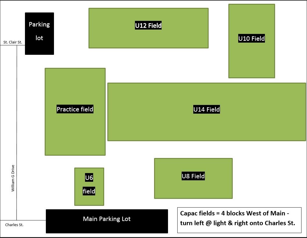 Capac AYSO > About Region 1296 > Field Map